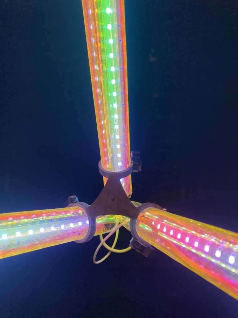 Free 3d File Tetrahedron Lamp・3d Printing Design To Download・cults