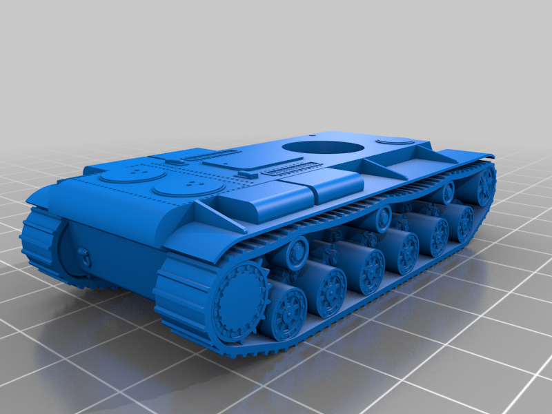 Free 3D file KV-2 tank・3D printing design to download・Cults