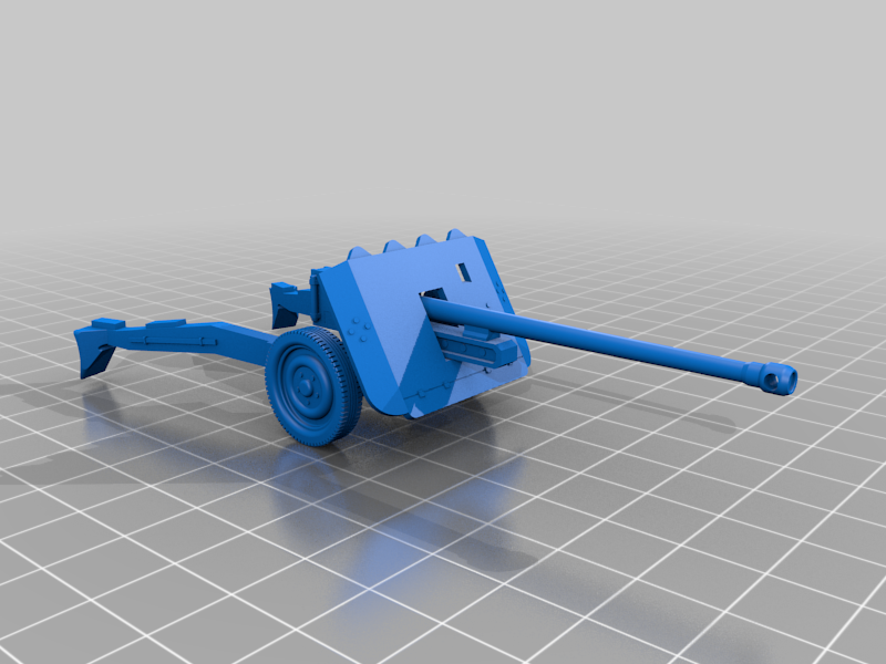 Free STL file 17pdr gun 🔫・Object to download and to 3D print・Cults