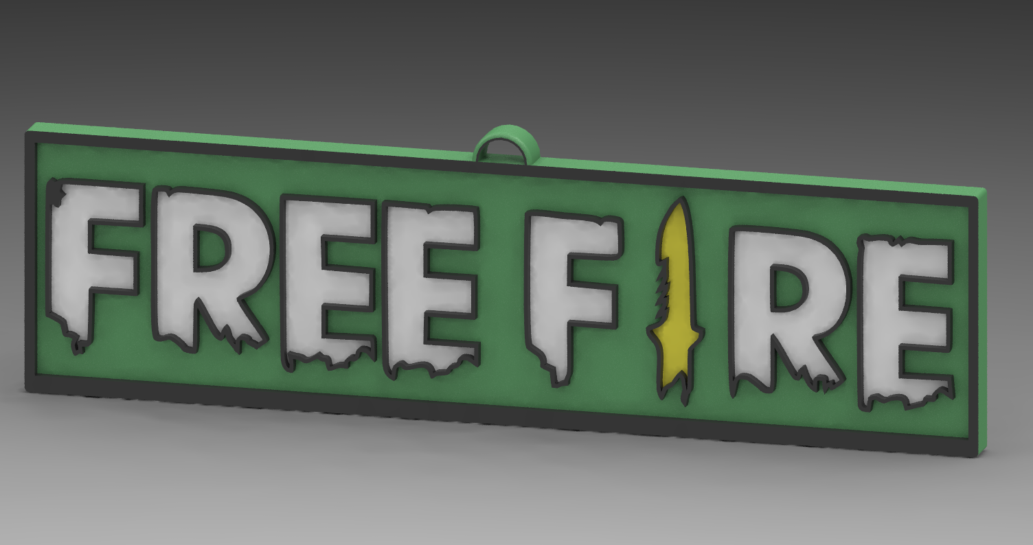 STL file Free Fire・3D printer design to download・Cults