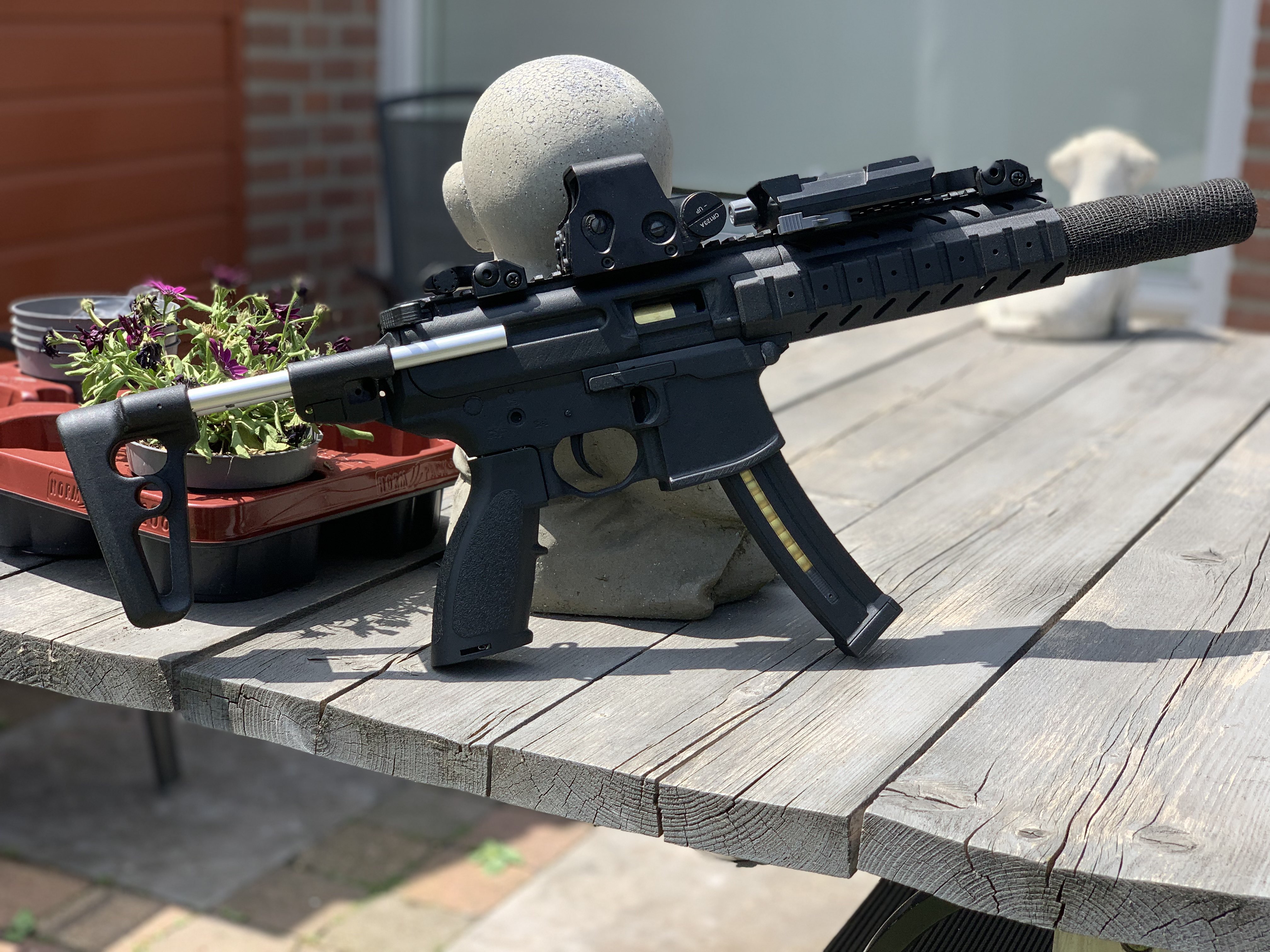 3D print Airsoft SMG body kit (MPX inspired) MIASMG1 • made with Ender ...