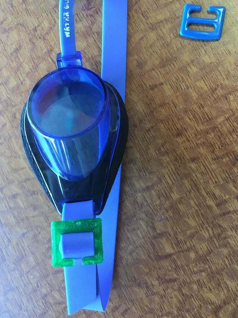 Free STL file Goggle Strap Holder・3D printing idea to download・Cults