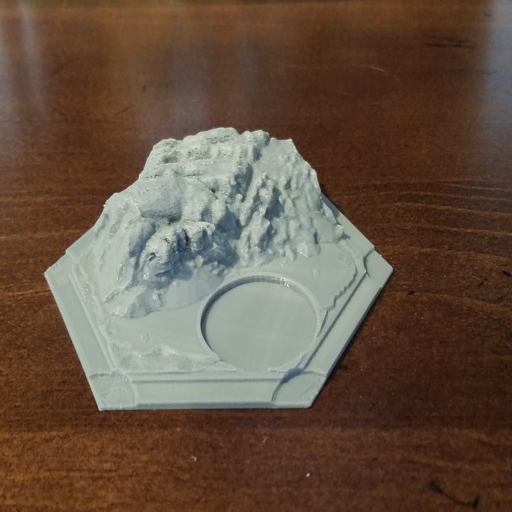 Free 3D file Settlers of Catan Ore Tile - Mount Rushmore・3D printable ...