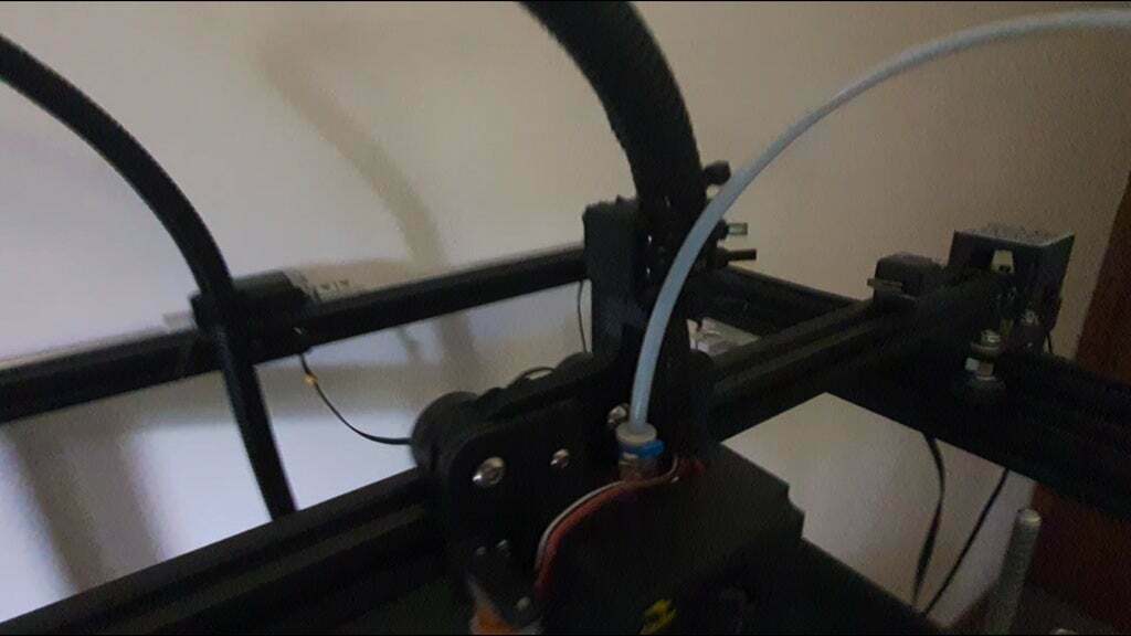 Free STL file Ender 5 PLUS conduit holder (FRONT MOUNT EXTRUDER) ・Model ...