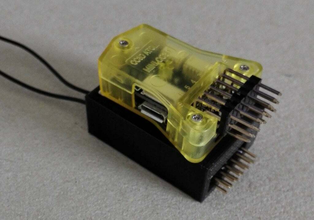 Free STL file Mini CC3D / Frsky RX mounting box・3D print design to ...