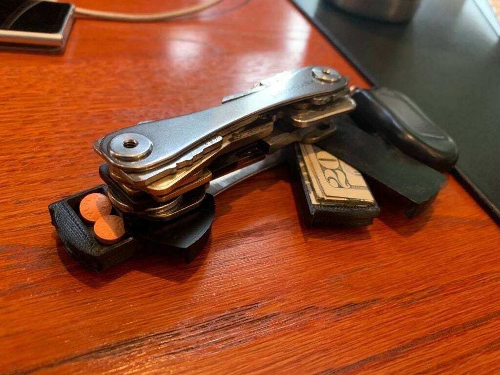 Free STL file Keysmart Pill and Cash Drawer 💊・3D print model to ...