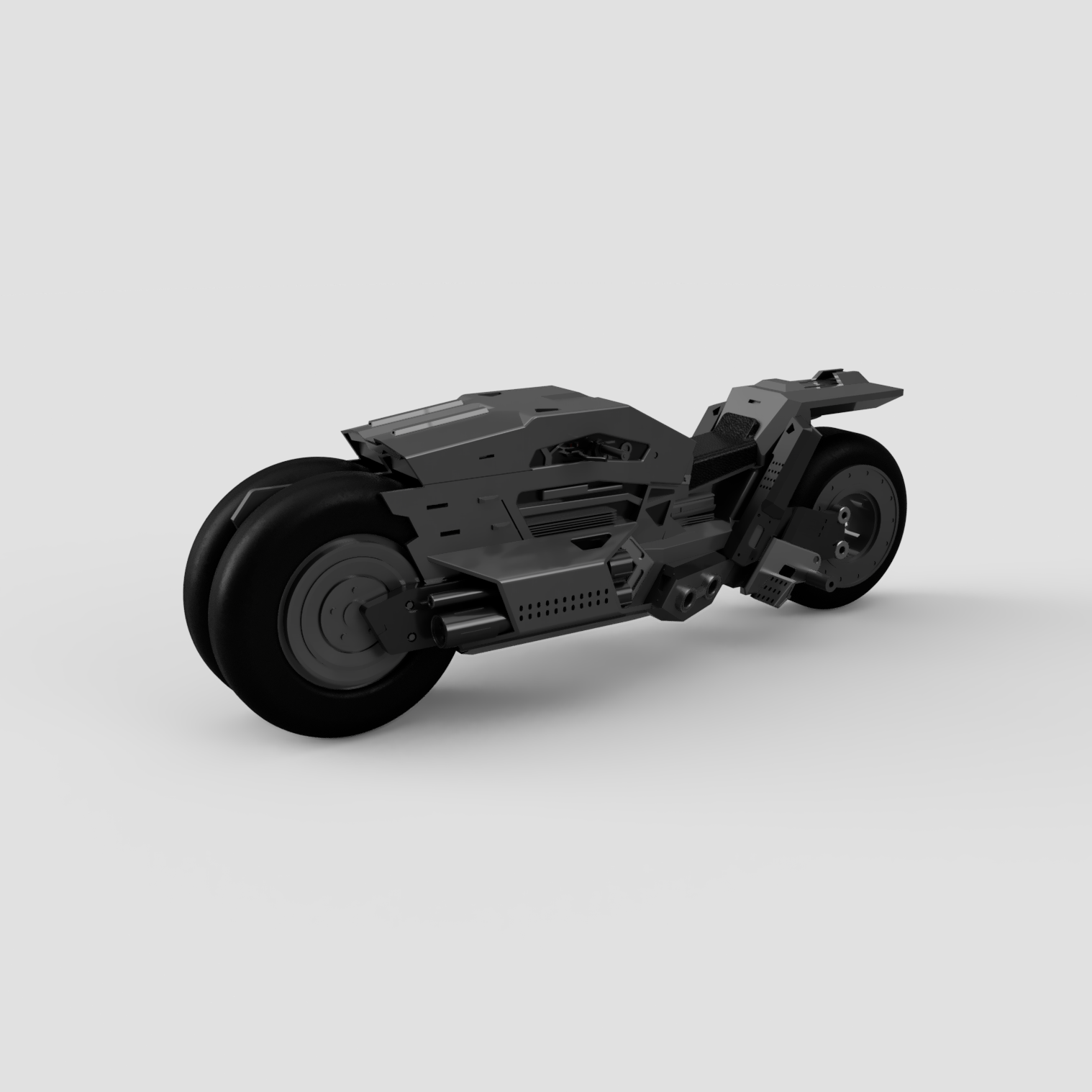 STL file 1/10- BATPOD / BATBLADE🦇 -THE FLASH⚡2022 ・Design to download ...