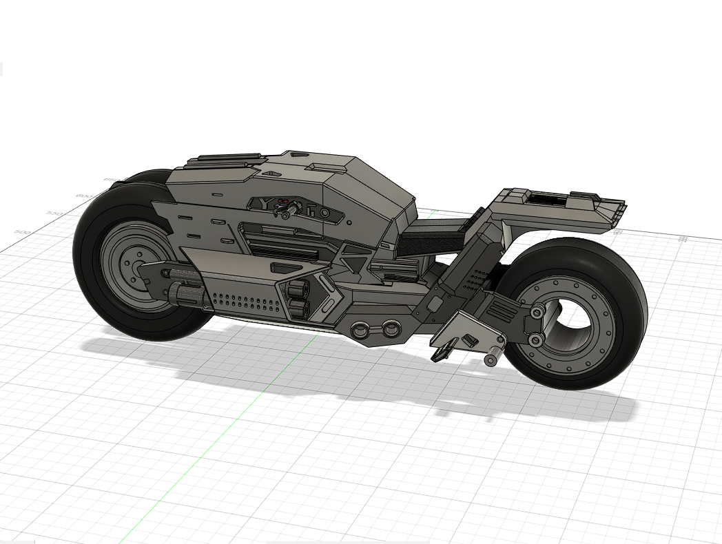 STL file 1/10- BATPOD / BATBLADE🦇 -THE FLASH⚡2022 ・Design to download ...