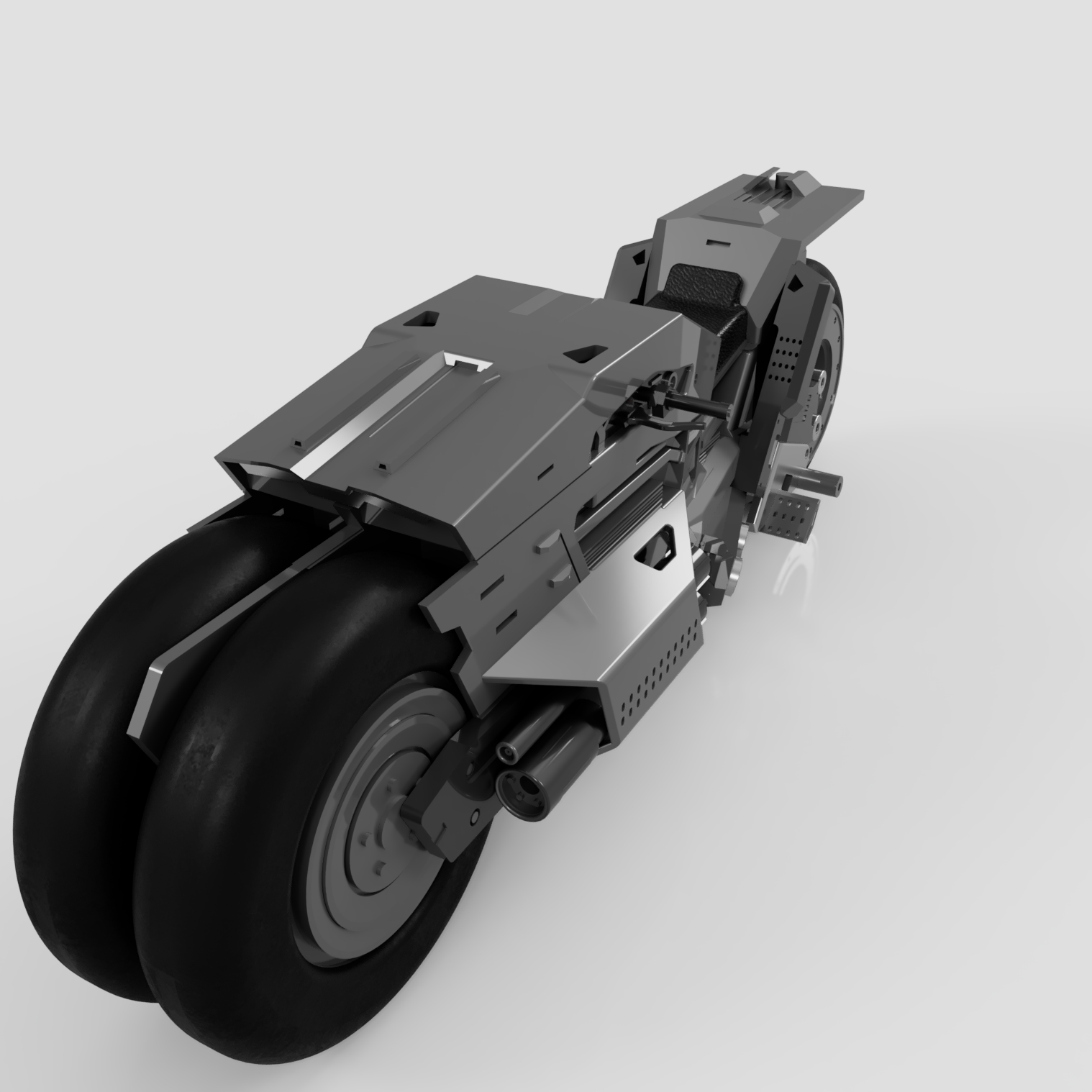 STL file 1/10- BATPOD / BATBLADE🦇 -THE FLASH⚡2022 ・Design to download ...