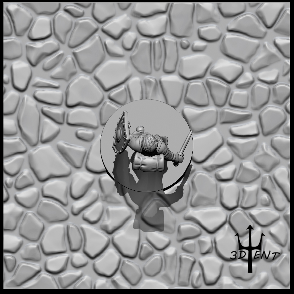 STL file stone path・3D printable model to download・Cults