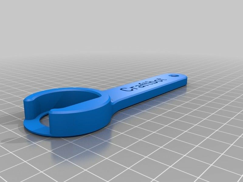 Бесплатный STL файл Craftbot hotend wrench・3D-печатная модель для ...