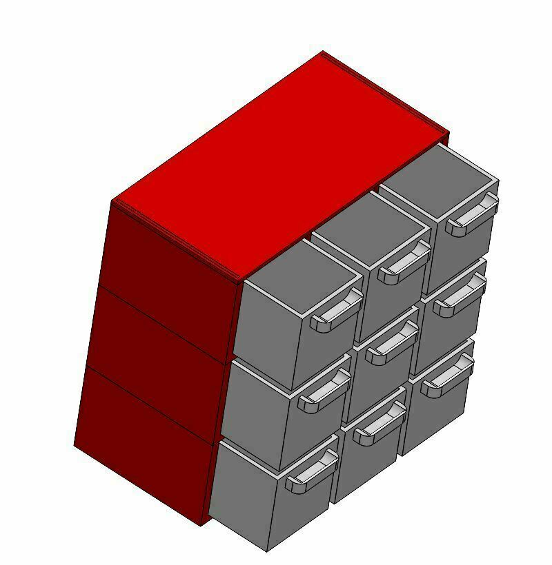 STL file Screw-in drawers・3D printer design to download・Cults