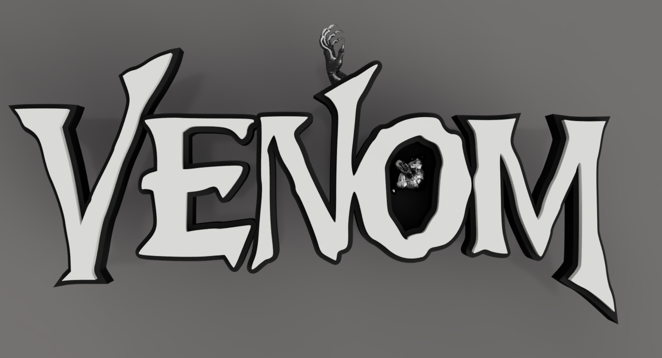 3D file Venom Lamp, Venom lamp 🔦・3D printable model to download・Cults