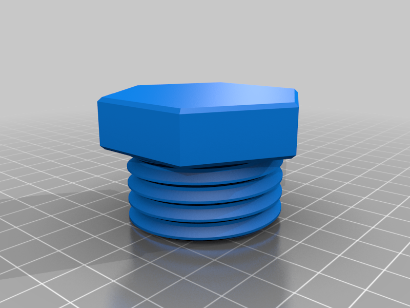 Free STL file Screw / Bolt Head Wall Hook 🔩・Model to download and 3D ...
