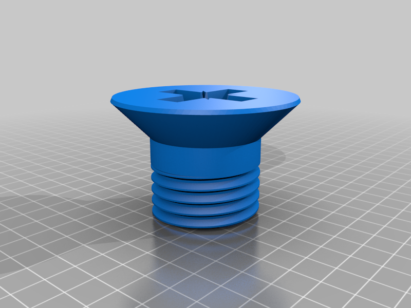 Free STL file Screw / Bolt Head Wall Hook 🔩・Model to download and 3D ...