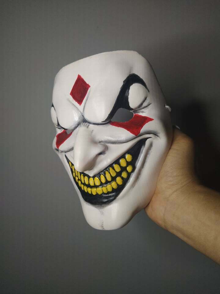 OBJ file Jester Mask 🃏・3D printing idea to download・Cults