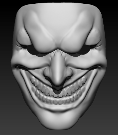 OBJ file Jester Mask 🃏・3D printing idea to download・Cults