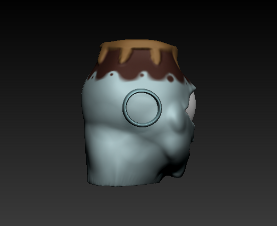OBJ file JOGO VOLCANO HEAD - JUJUTSU KAISEN CUP・3D printing idea to ...