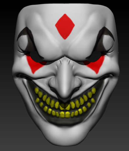 OBJ file Jester Mask 🃏・3D printing idea to download・Cults