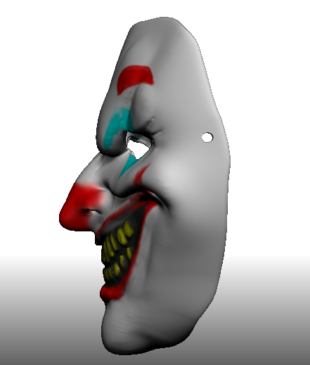 OBJ file Jester Mask 🃏・3D printing idea to download・Cults
