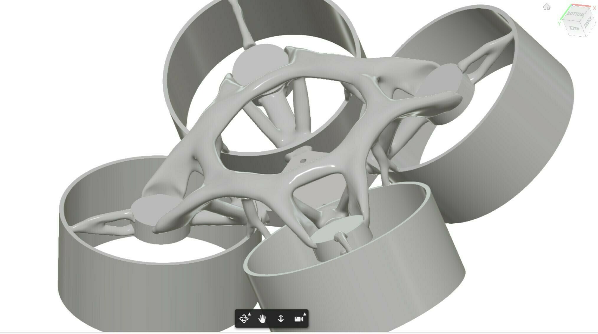 Free STL file Generative Design Cinewhoop (3inch DUCTED)・Model to ...