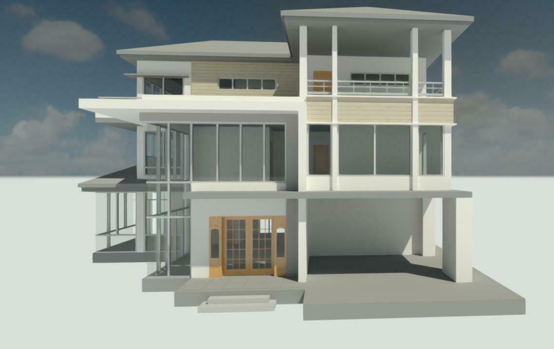 DWG file simple 3D house 🏠・Design to download and 3D print・Cults