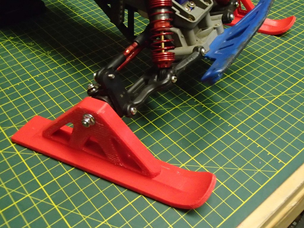 Free 3D file RC Snow Ski - 12mm Hex・3D print design to download・Cults