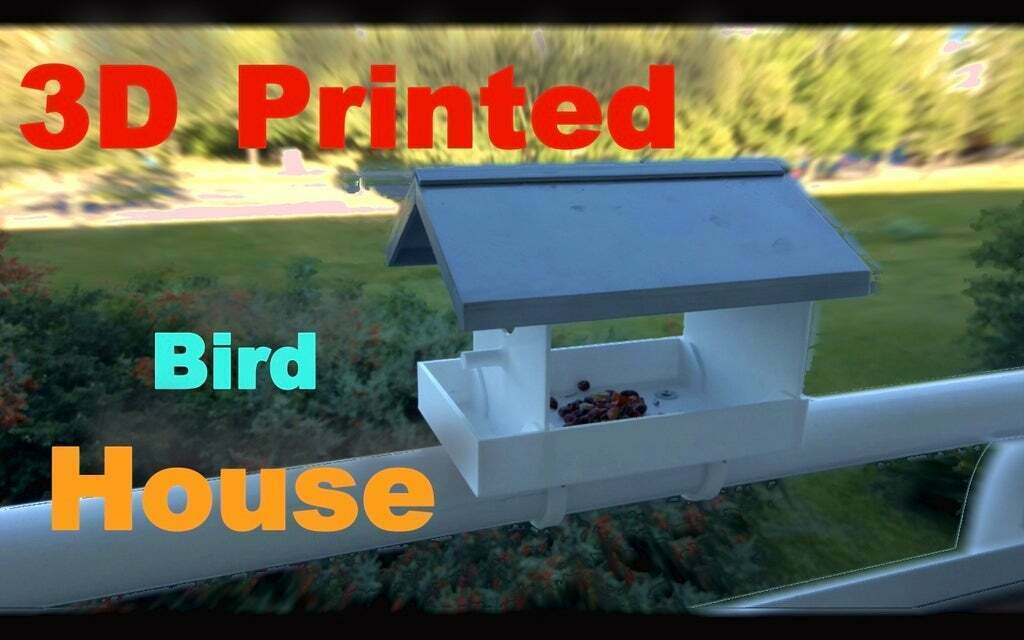 Free STL file Bird House 🐦・3D printing model to download・Cults