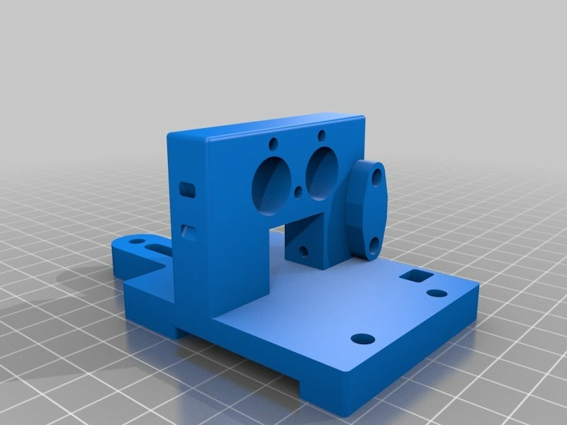 Free STL file Hypercube Evolution E3D Chimera Mount 🔧・3D printing template to download・Cults