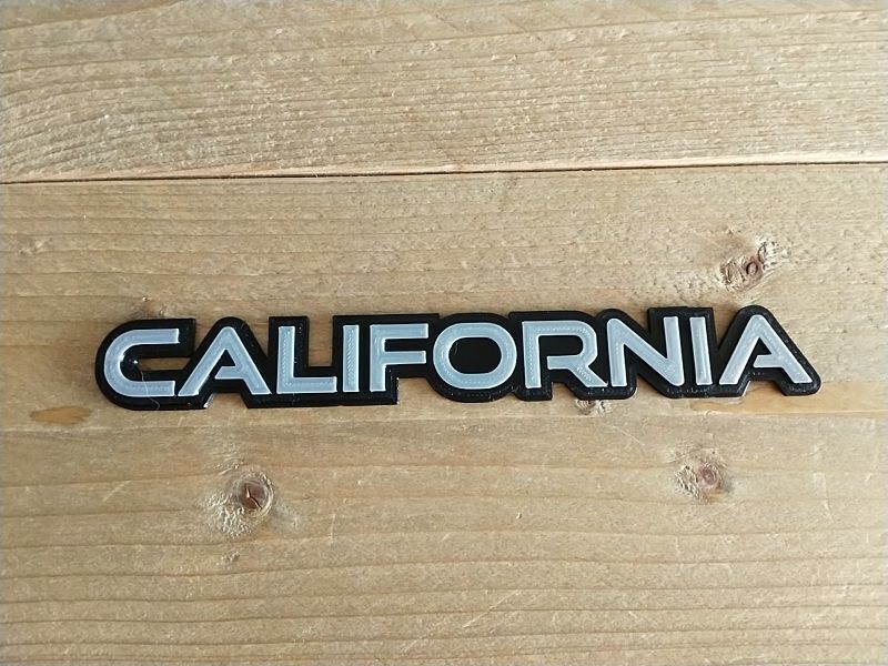 Free STL file VW California Logo・3D printable model to download・Cults