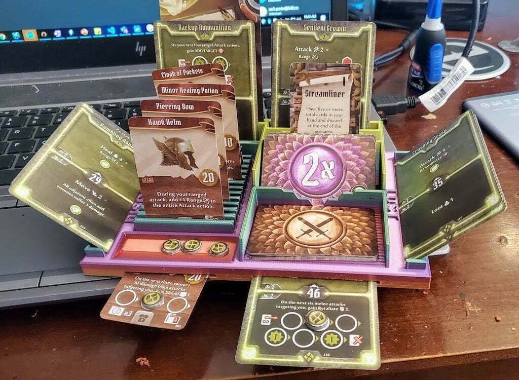 Free STL file Gloomhaven Dashboard - For GH Helper App, Compact Remix 🎲 ...