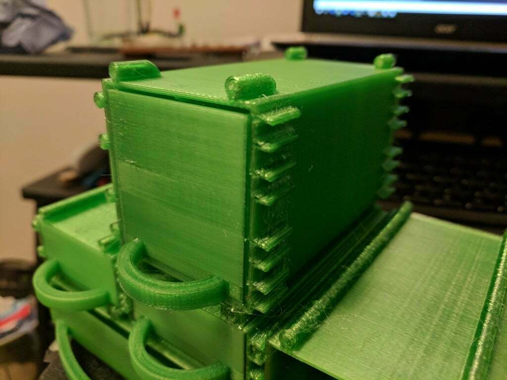 Free STL file Modular Storage - Bigger Mini Drawers Ultimate - Reduced ...