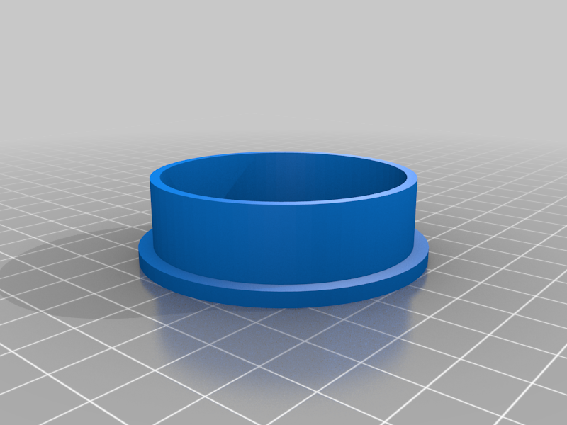 Free 3D file 60mm pipe plug/enclosure/cup・Object to download and to 3D ...