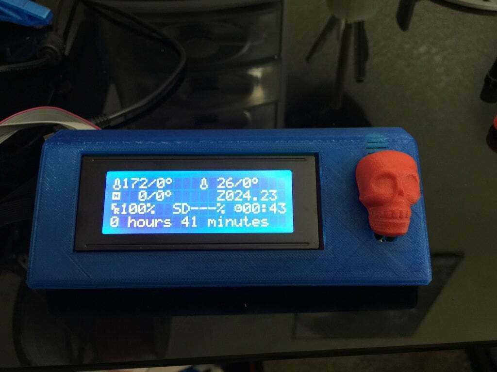 Free STL file Reprap Smart Controller Skull Knob・3D print design to ...