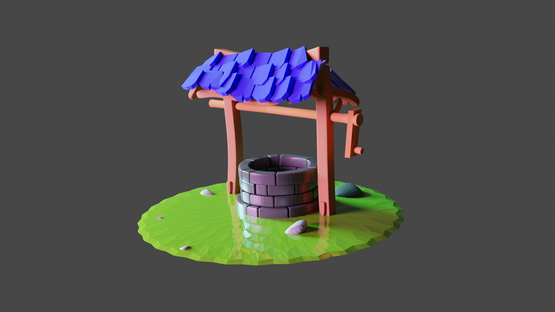 STL file Bricky Fantasy Well・Template to download and 3D print・Cults