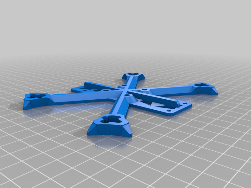 Free STL file 130mm Quadcopter・Template to download and 3D print・Cults