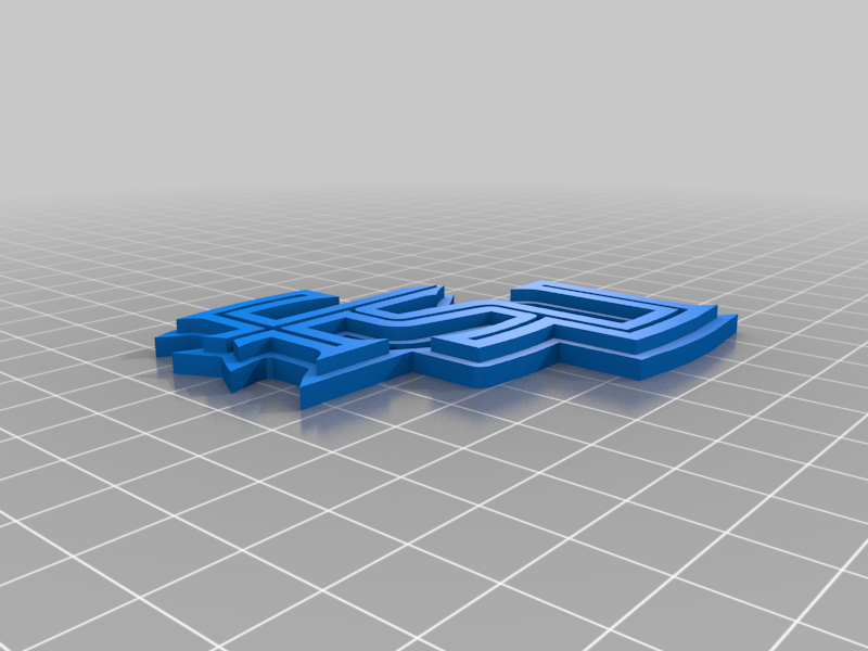 Free 3D file FSU Letters Logo Keychain - ExtraLarge 🗝️・3D print design ...