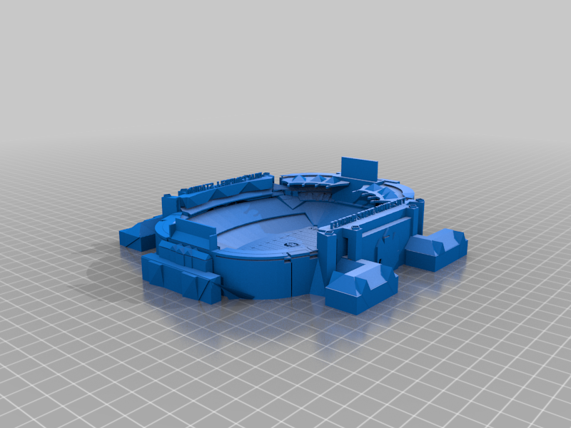 Free 3D file Doak Campbell Stadium - FSU - Florida State 🏟️・3D print ...