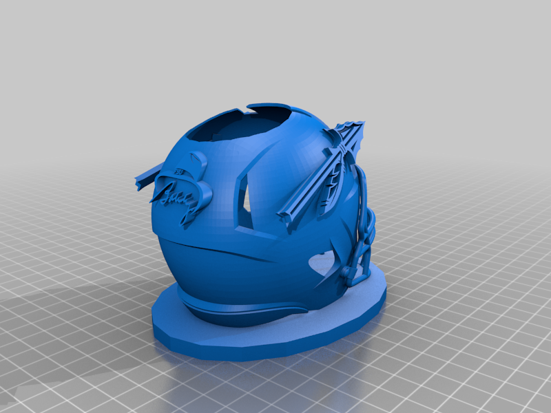 Free 3D file FSU Helmet Pencil Holder - Florida State - Bobby Logo ...