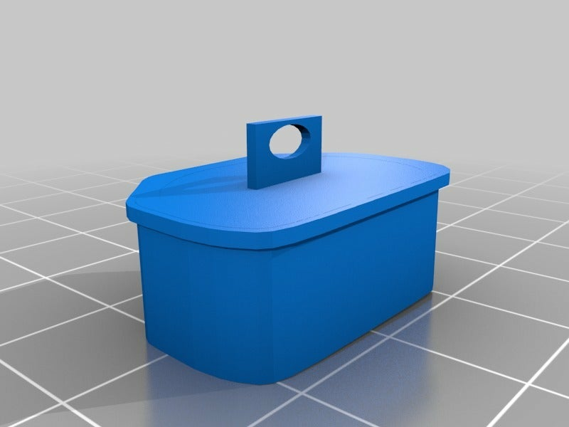 Free STL file Male IEC connector dust cap.・3D printing model to ...