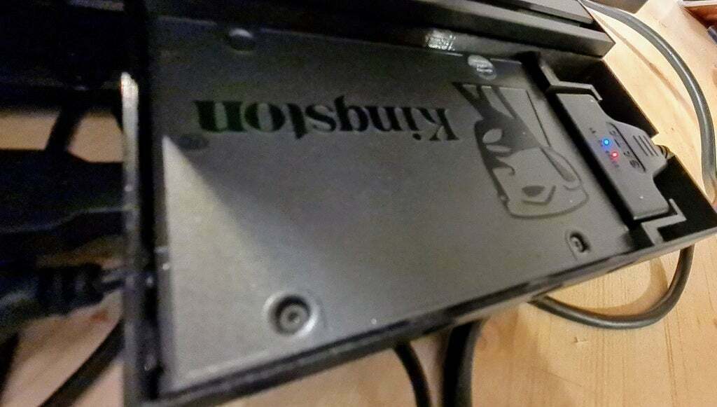 Free STL file Enclosure for SSD with SATA-USB adapter・3D print design ...