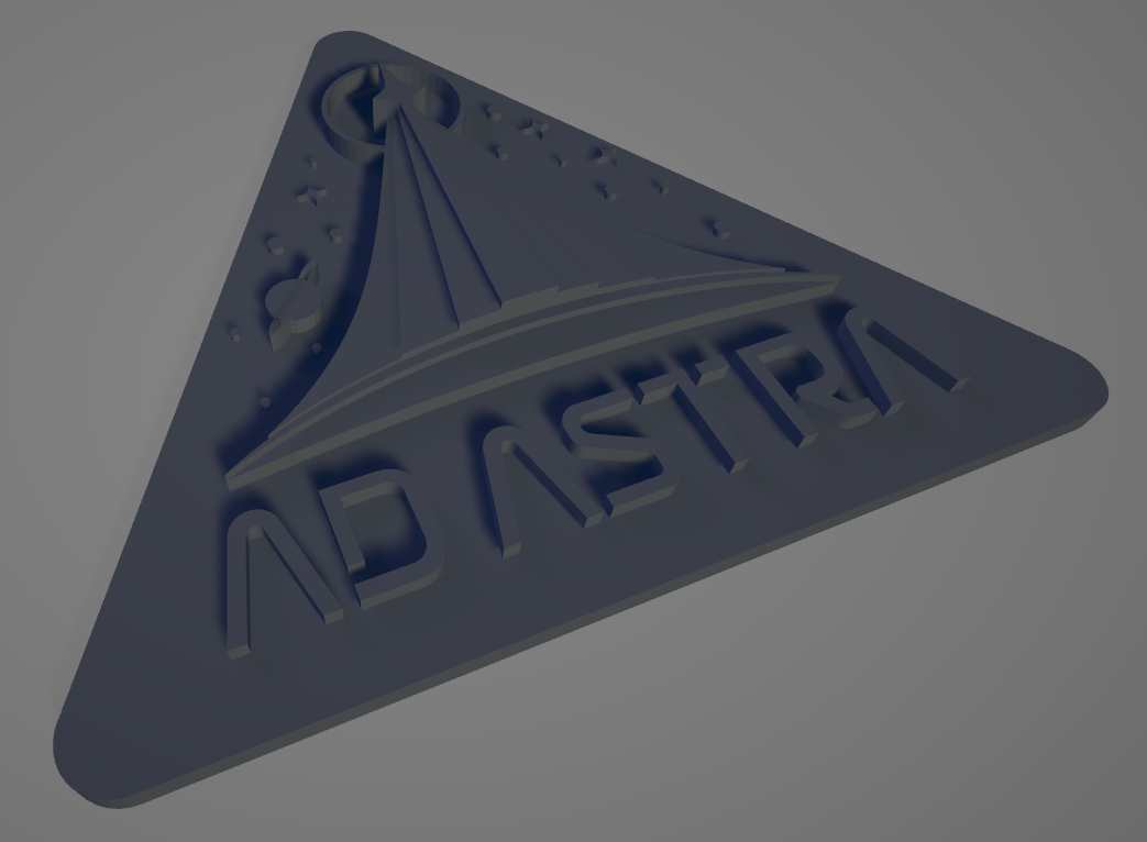 Archivo STL Ad Astra・Objeto de impresión 3D para descargar・Cults
