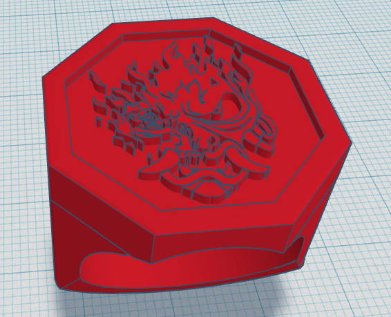 Free 3D file Samurai Onii Ring (size 12)・Object to download and to 3D ...