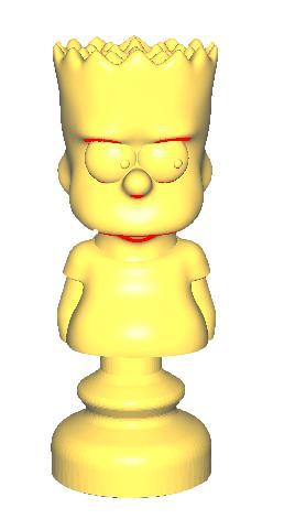 STL file Chess Set Simpsons ♟️・Template to download and 3D print・Cults