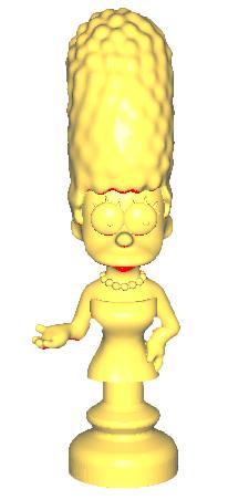 STL file Chess Set Simpsons ♟️・Template to download and 3D print・Cults