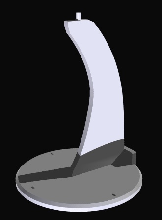 Free OBJ file Flying Base 40mm・3D printing design to download・Cults