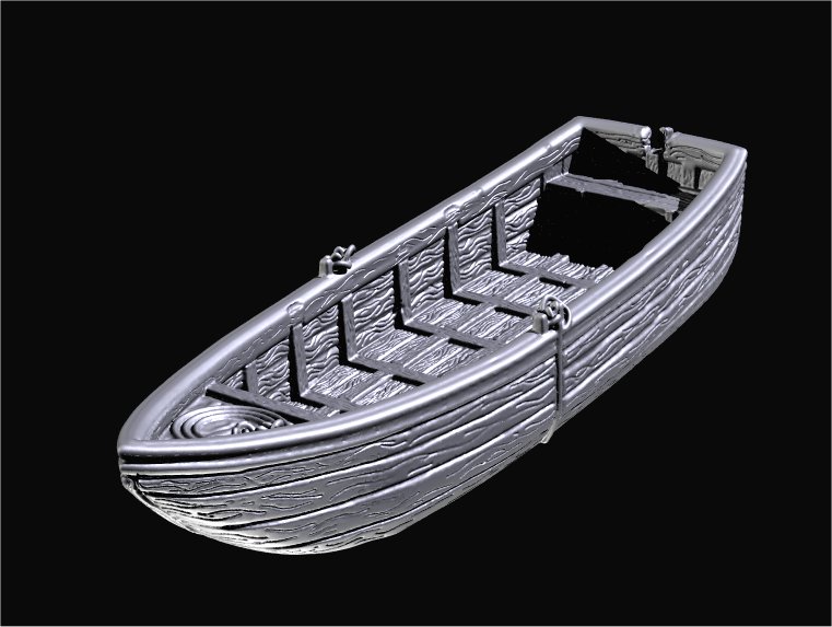 OBJ file Dingy・3D print object to download・Cults