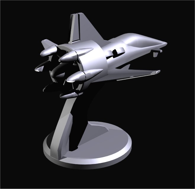 Free STL file Fan Jet 🎲・3D print model to download・Cults