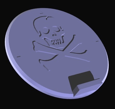 Free OBJ file Base 40mm Skull Squadron 💀・Design to download and 3D ...