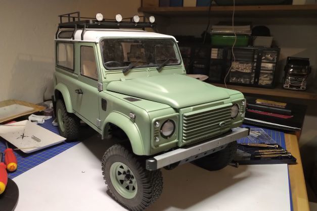 Free STL file Roof rack for RC4WD Land Rover Defender D90 Hard Body 🚗 ...